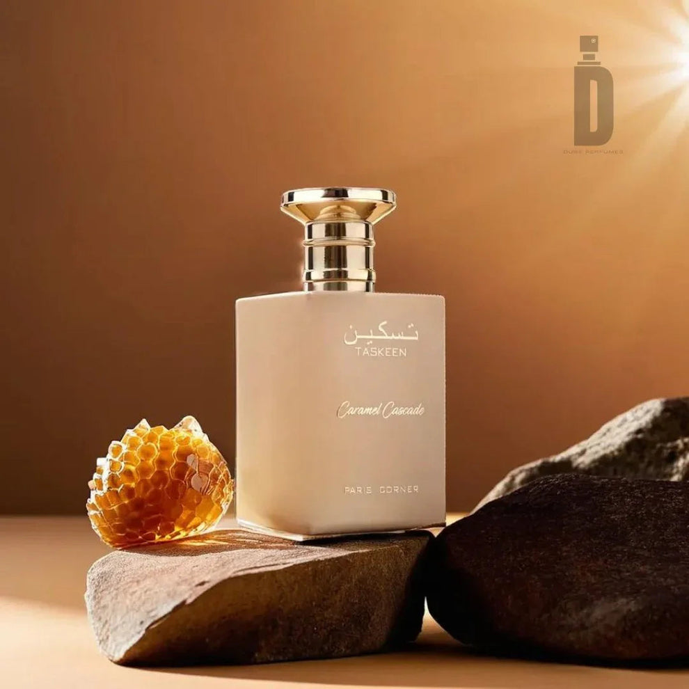 Taskeen Caramel Cascade 100ml EDP - Paris Corner – Dune Perfumes